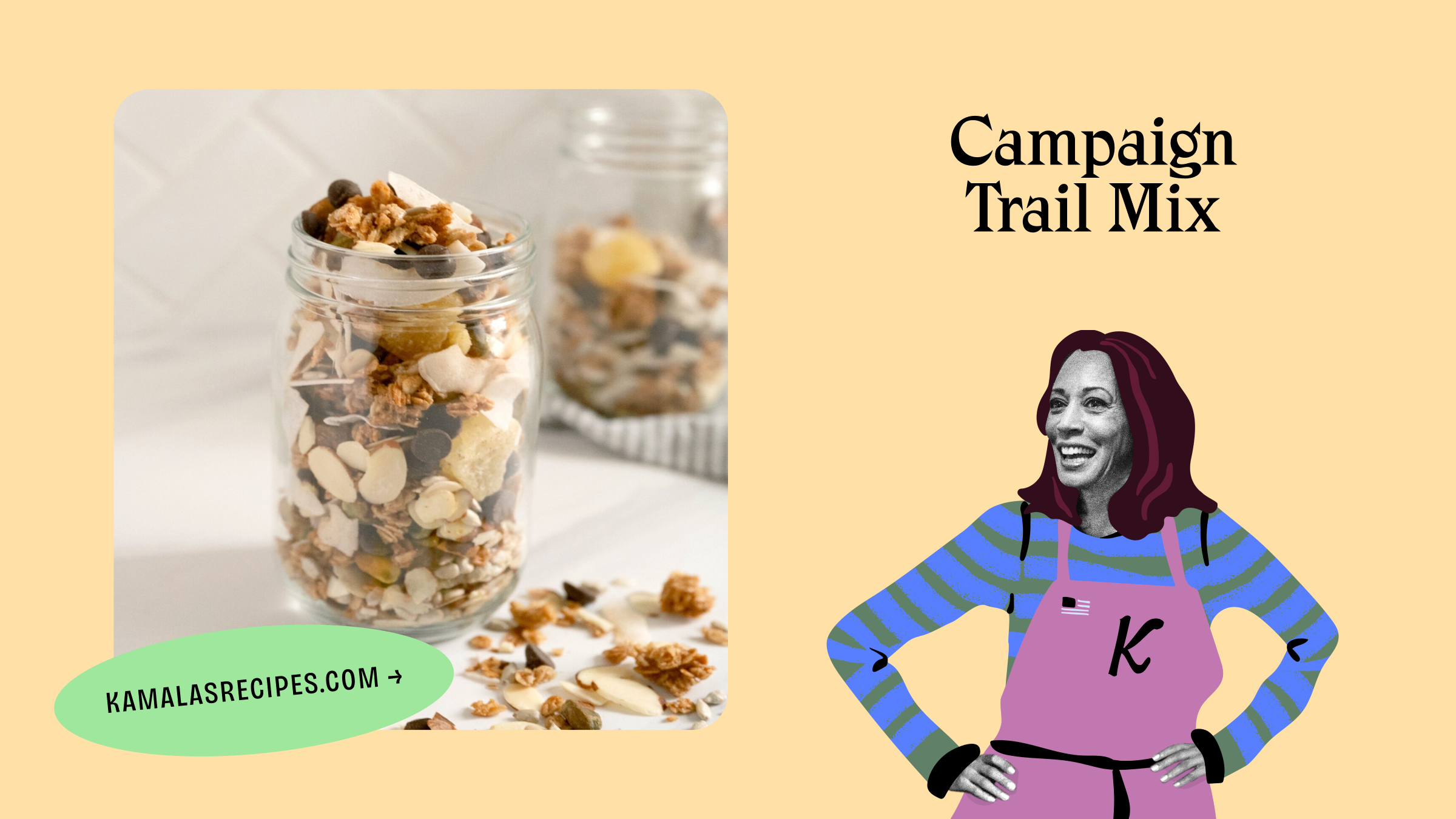 Kamala's Recipes - Campaign Trail Mix - Dishes inspired by Kamala ...