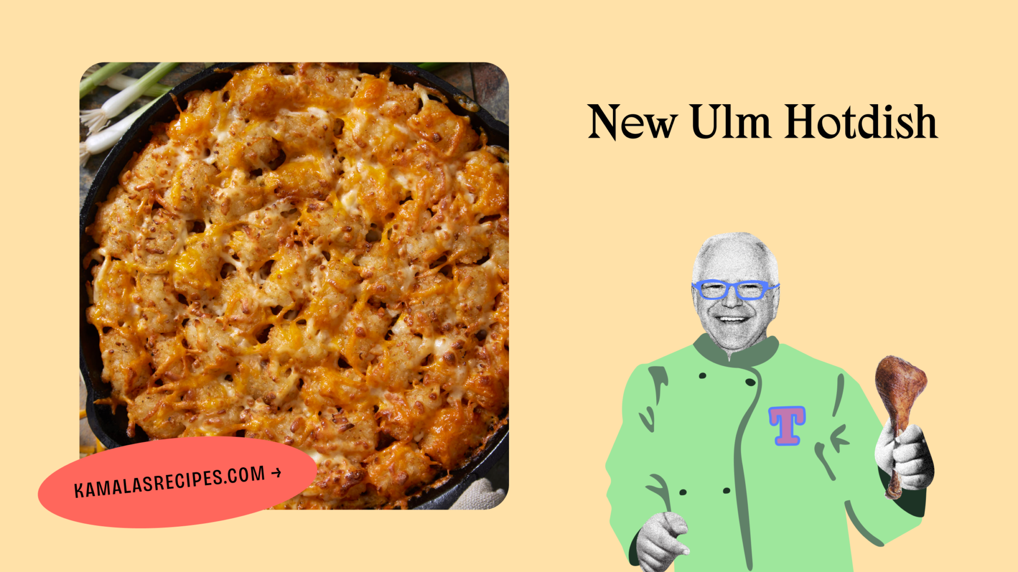 Kamala's Recipes - New Ulm Hotdish - Dishes inspired by Kamala Harris ...